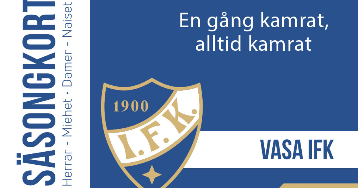 Klubbnyheter - VIFK och VPS gemensam säsongskort fr 59€! » VIFK