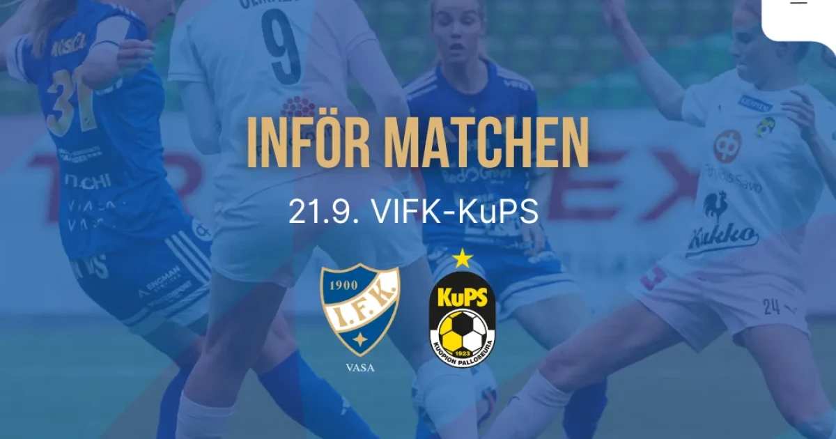 Framsida - Otteluennakko: VIFK – KuPS » VIFK